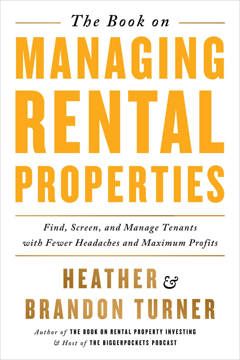 The Book on Managing Rental Properties | Book for Landlords ...